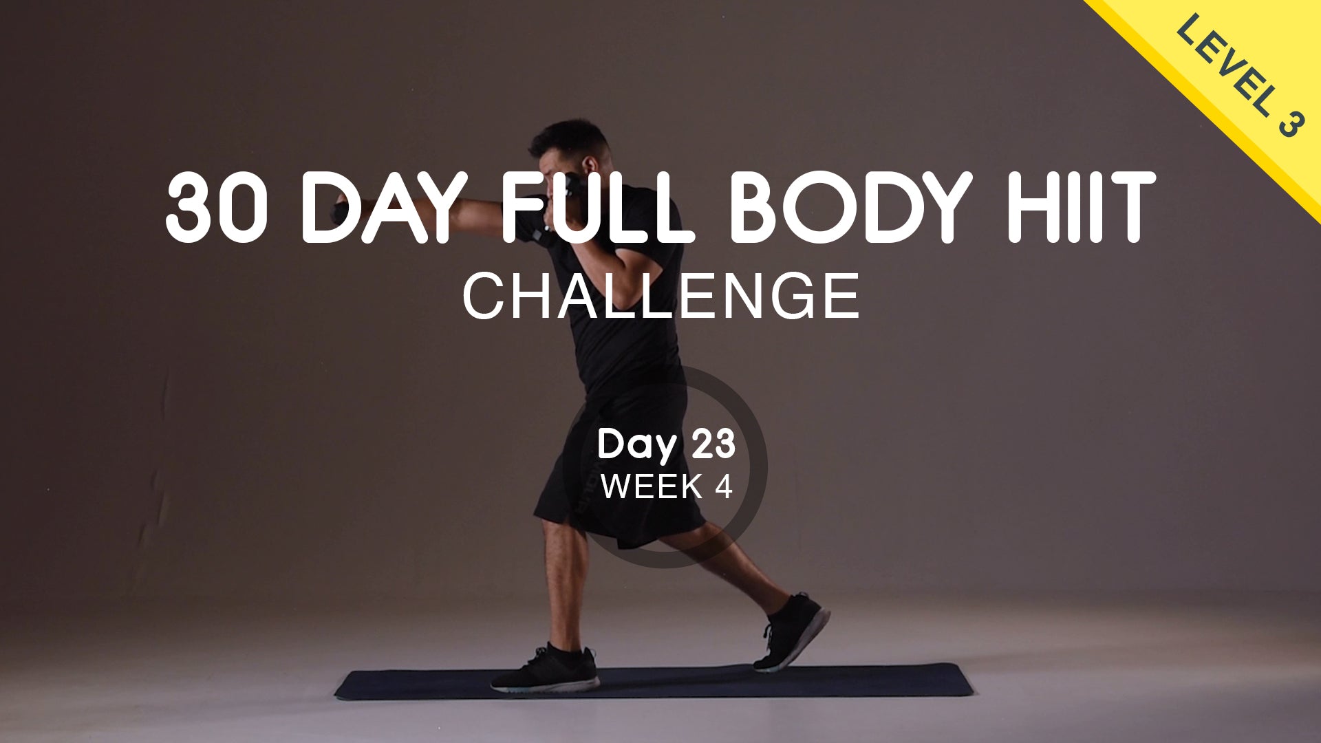 30 Day Full HIIT Challenge - Day 23 - Full Body - Monday – Group HIIT