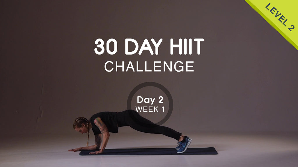 30 Day HIIT Challenge - Day 2 - Upper Body – Group HIIT