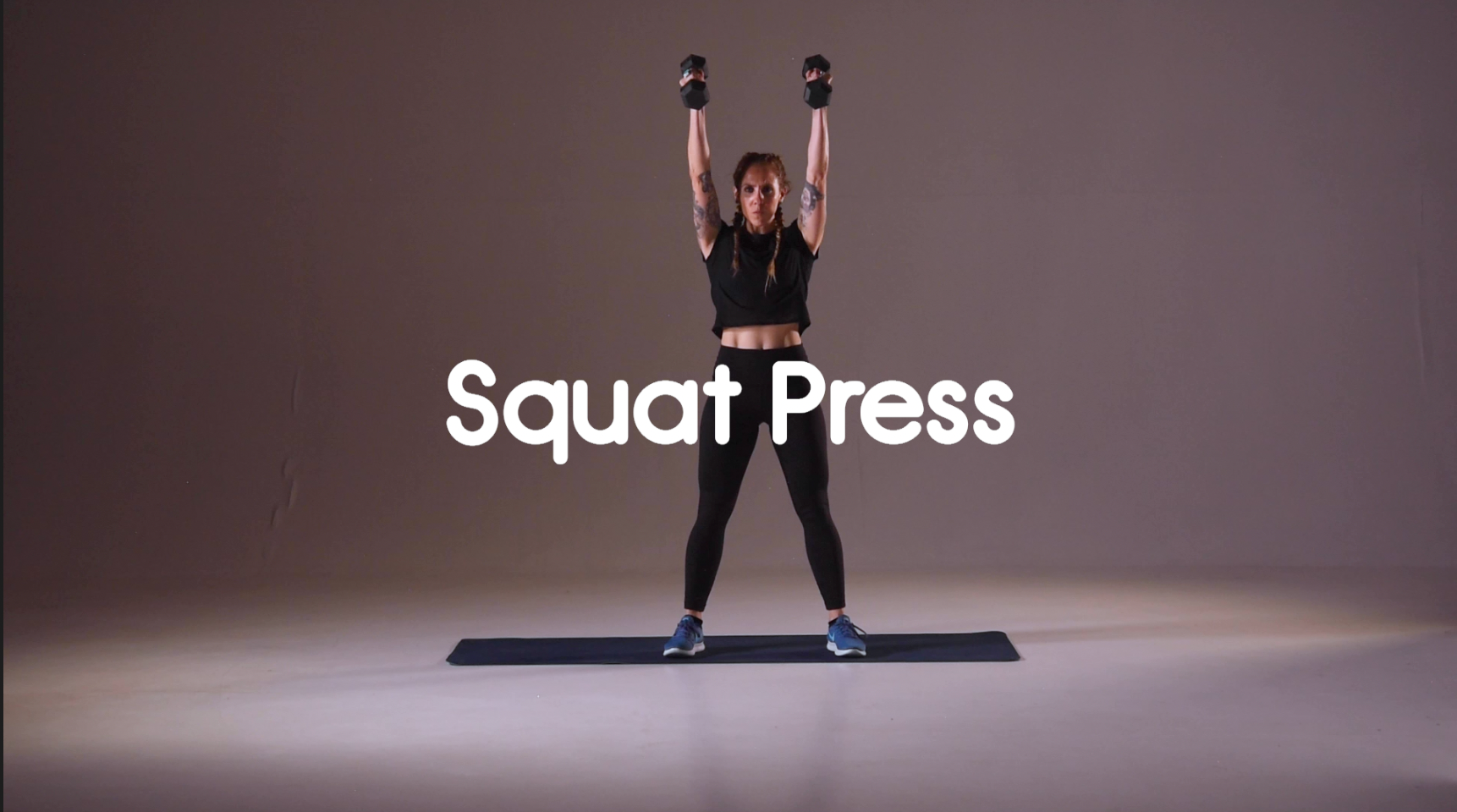 How to do a Squat Press - HIIT Exercise – Group HIIT