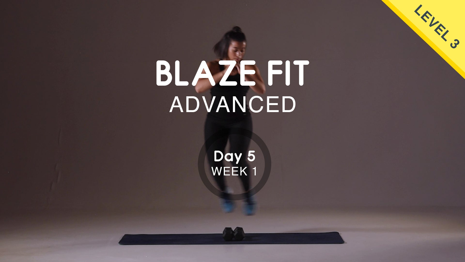 Blaze Fit - 8 Week HIIT Program - Day 05 - Cardio & Abs – Group HIIT