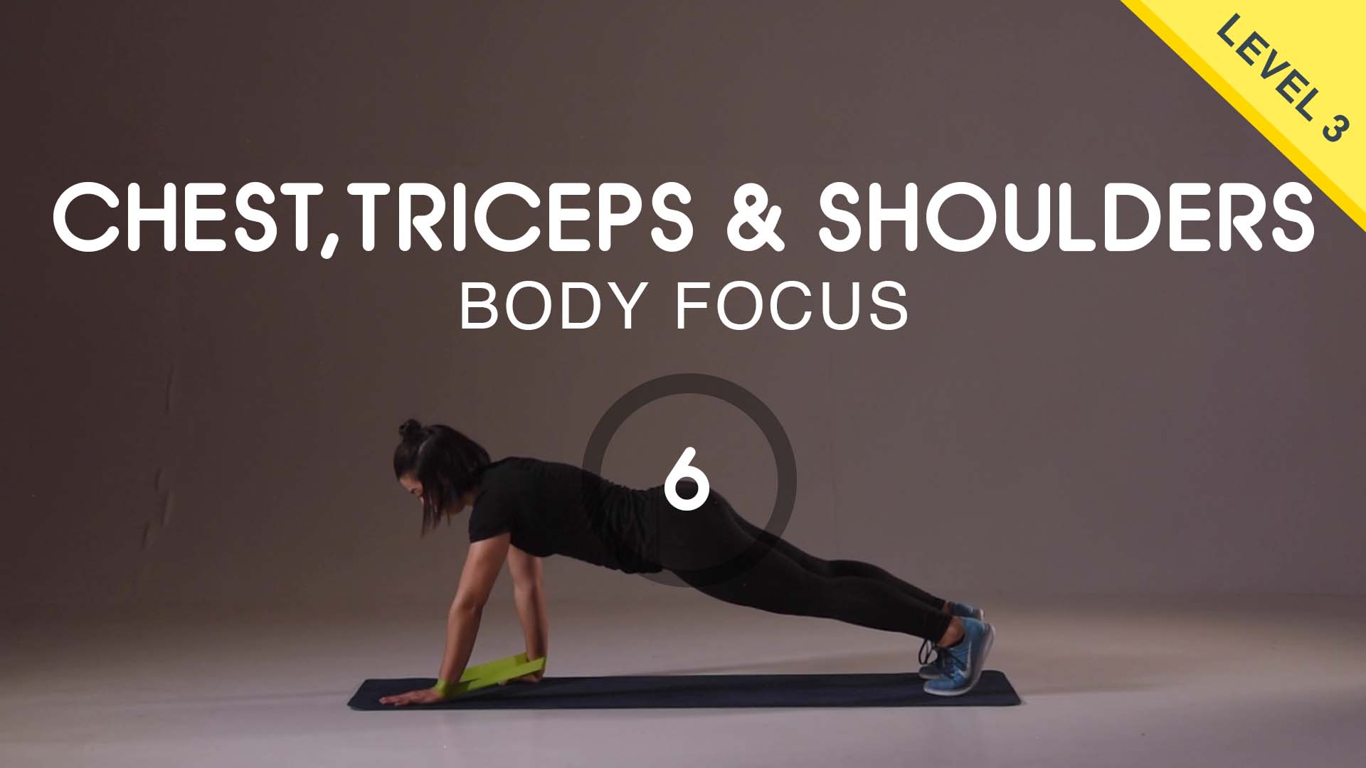 10 min Intense Chest Workout with Bands & Weights – Group HIIT