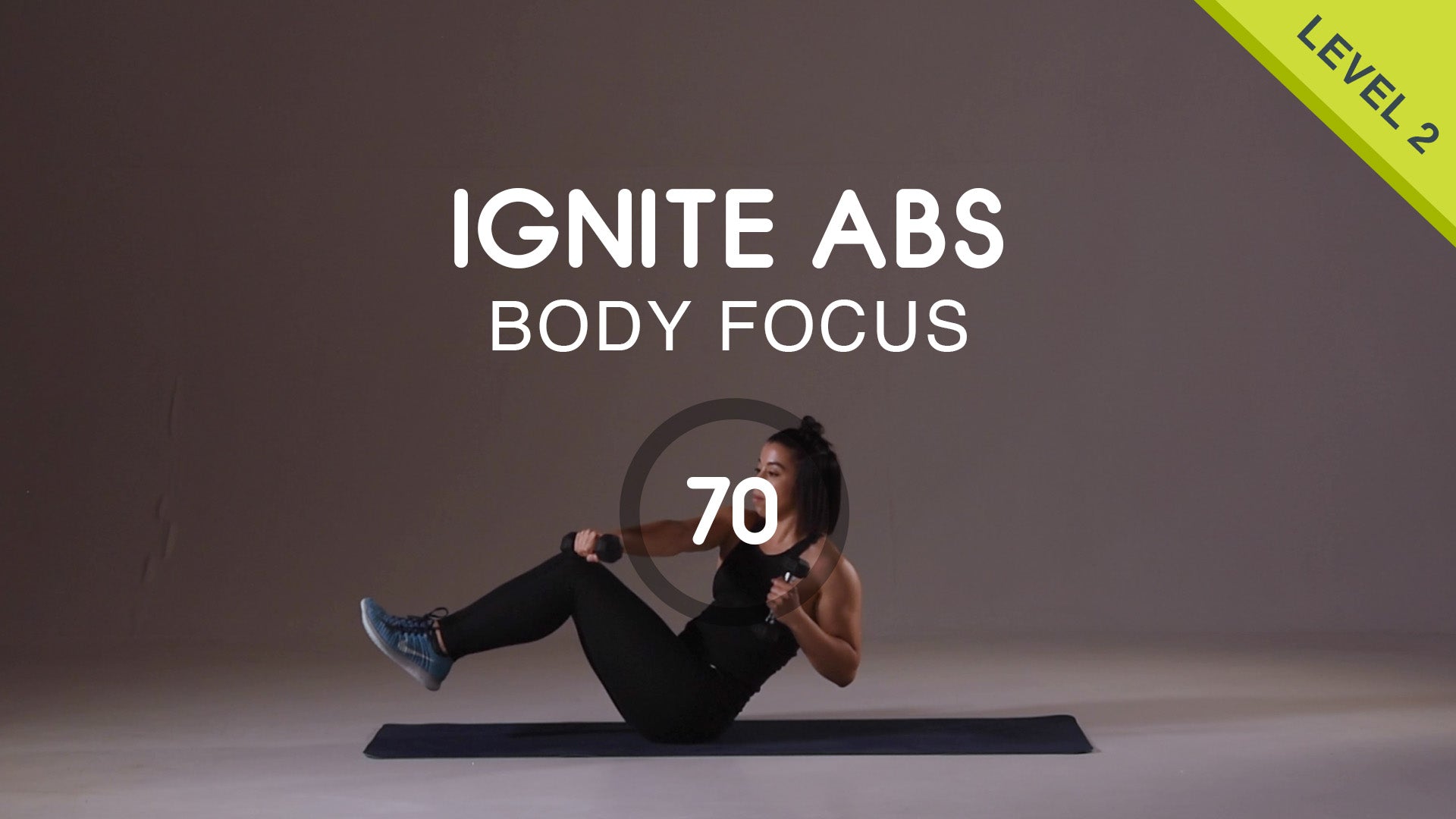 Ignite Abs 70 - Core Workout with Dumbbells – Group HIIT