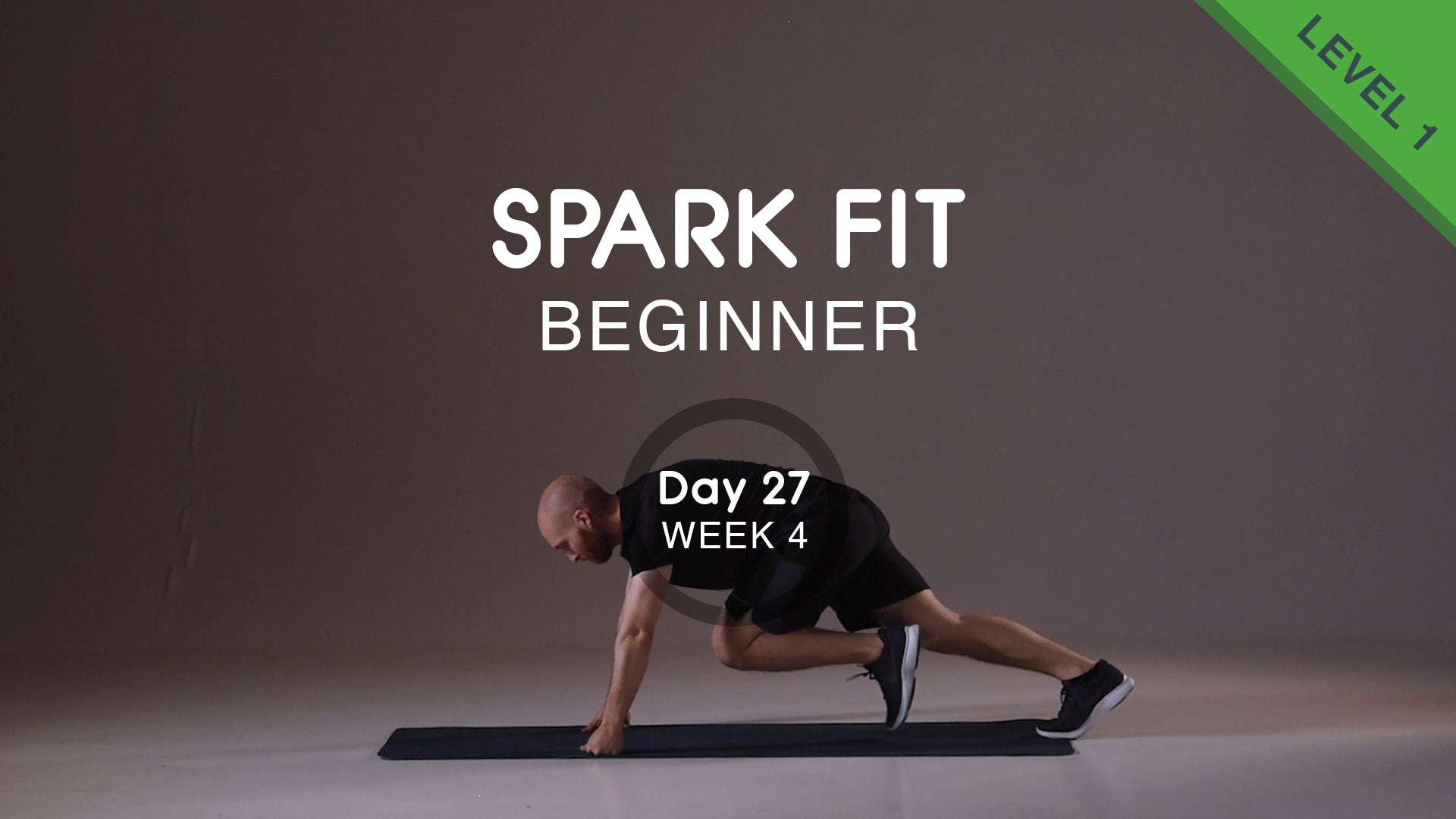 Spark Fit - 6 Week HIIT for Beginners - Day 27 - Lower Body – Group HIIT
