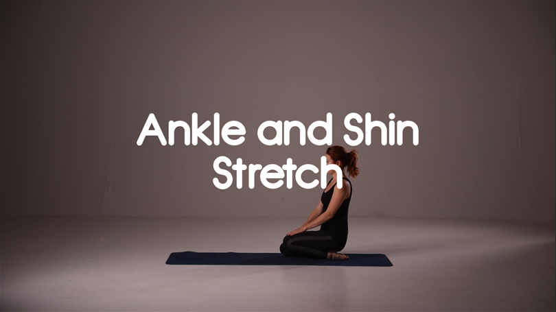 How to do Ankle and Shin Stretch Video - Yoga Poses – Group HIIT