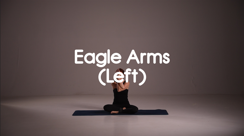 How to do Eagle Arms Stretch Video - Yoga Poses – Group HIIT