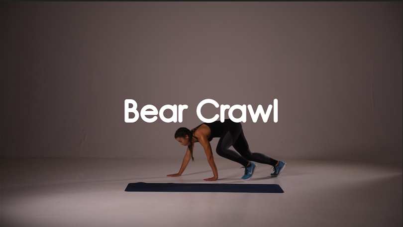 Bear Crawl - HIIT Workout Exercise – Group HIIT