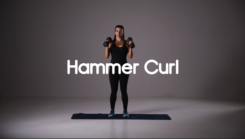 How to do a Hammer Curl - HIIT Exercise – Group HIIT
