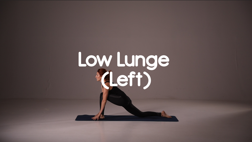 How to do Low Lunge Video - Yoga Poses – Group HIIT
