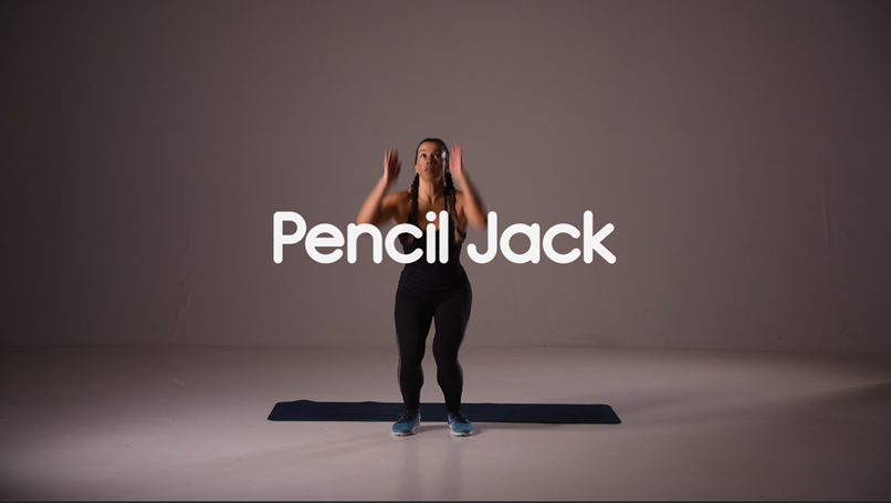 Pencil Jacks - HIIT Exercise Cardio – Group HIIT