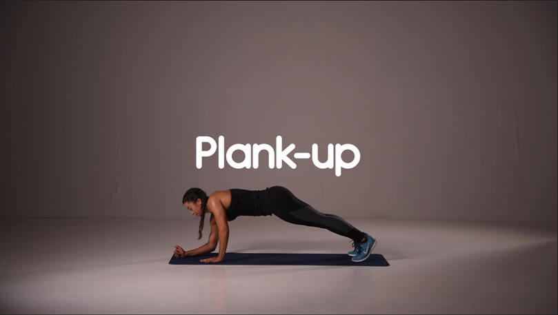 How to do a Plank Up - Video Demo – Group HIIT