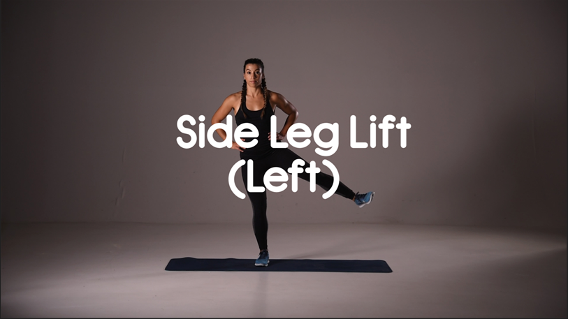 How to do a Side Leg Lift - HIIT Exercises – Group HIIT