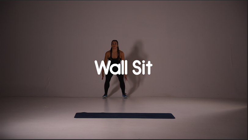 How to do a Wall Sit – Group HIIT