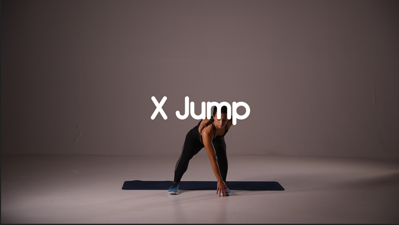 How to do an X Jump - HIIT Exercise – Group HIIT